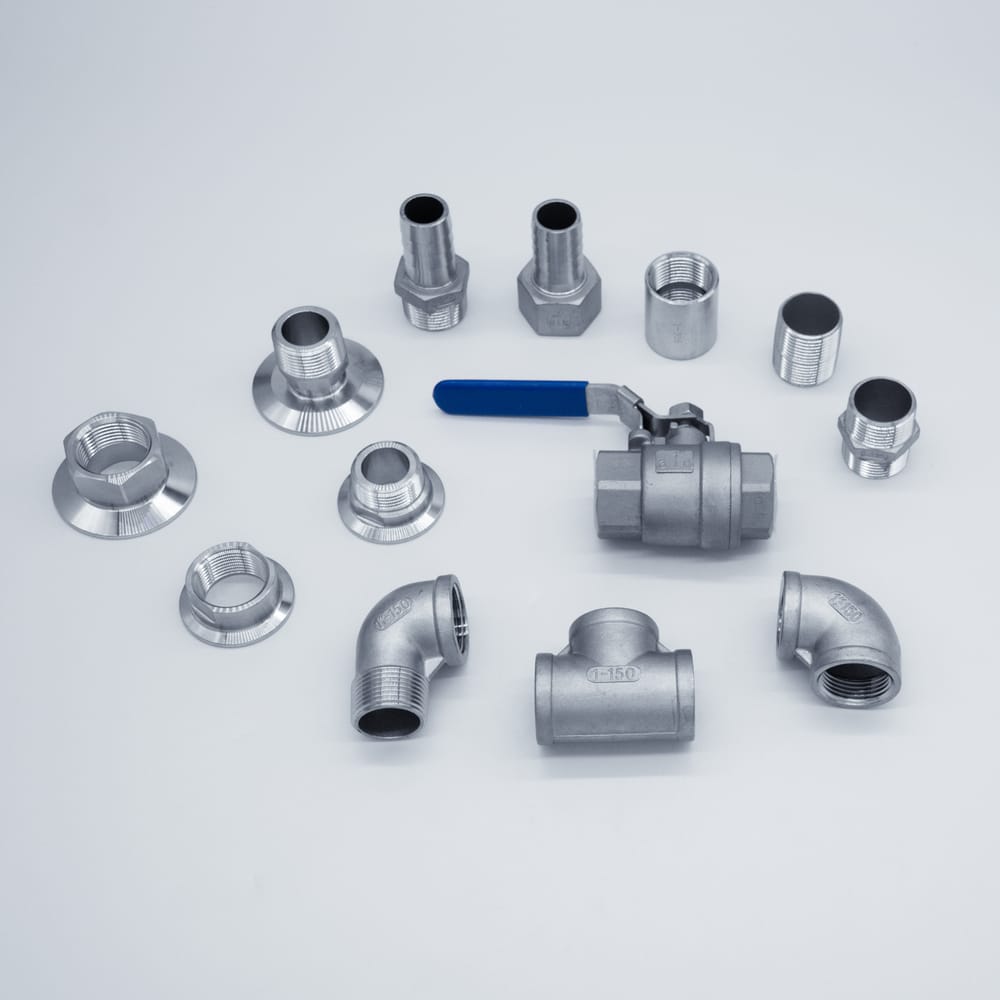1" NPT Threaded Fittings