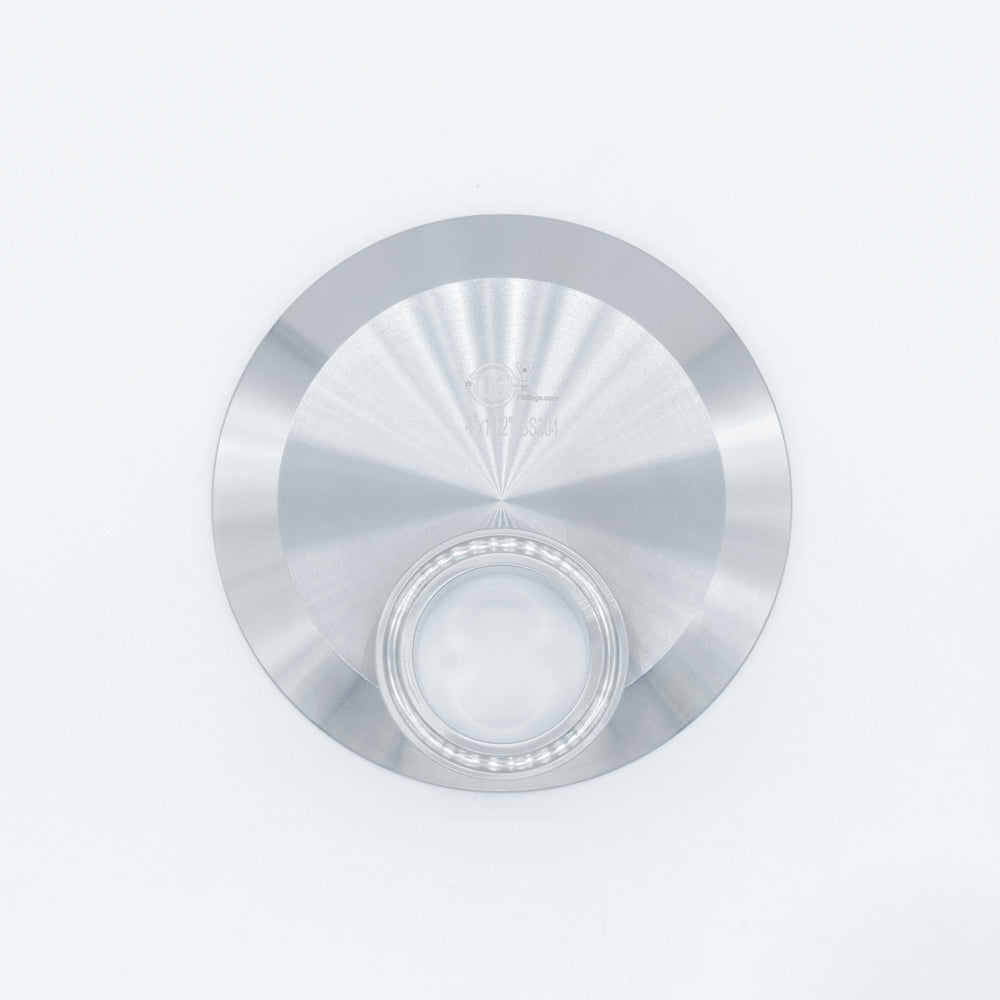 4" x 1.5" Tri-Clamp Offset Cap Reducer