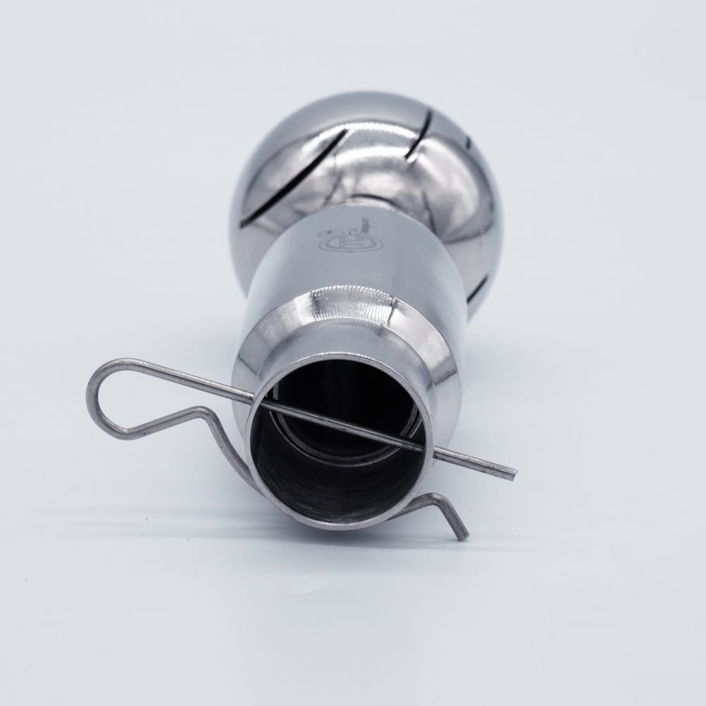 Rotating CIP Spray Ball 1" Cross-Pin Connection