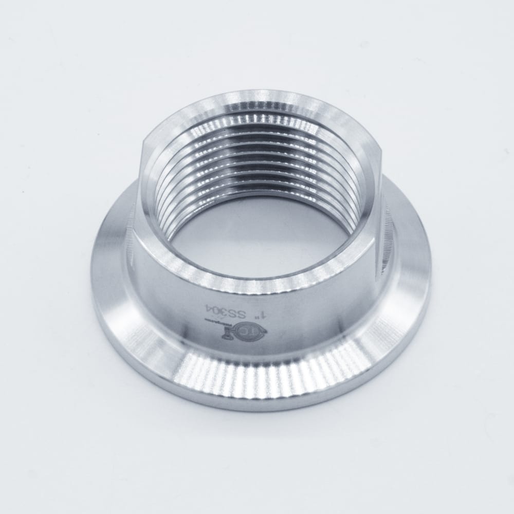 1.5" Tri-Clamp x 1" Female NPT