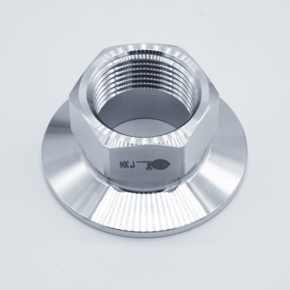 2" Tri-Clamp x 1" Female NPT