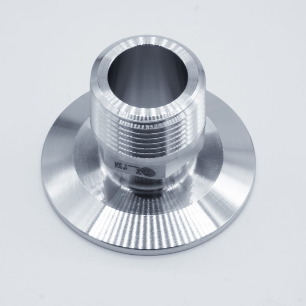 2" Tri-Clamp x 1" Male NPT